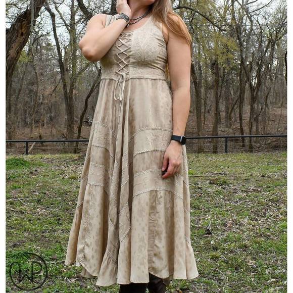 Scully | Dresses | New Scully Victoria Dress In Champaigne Beige | Poshmark